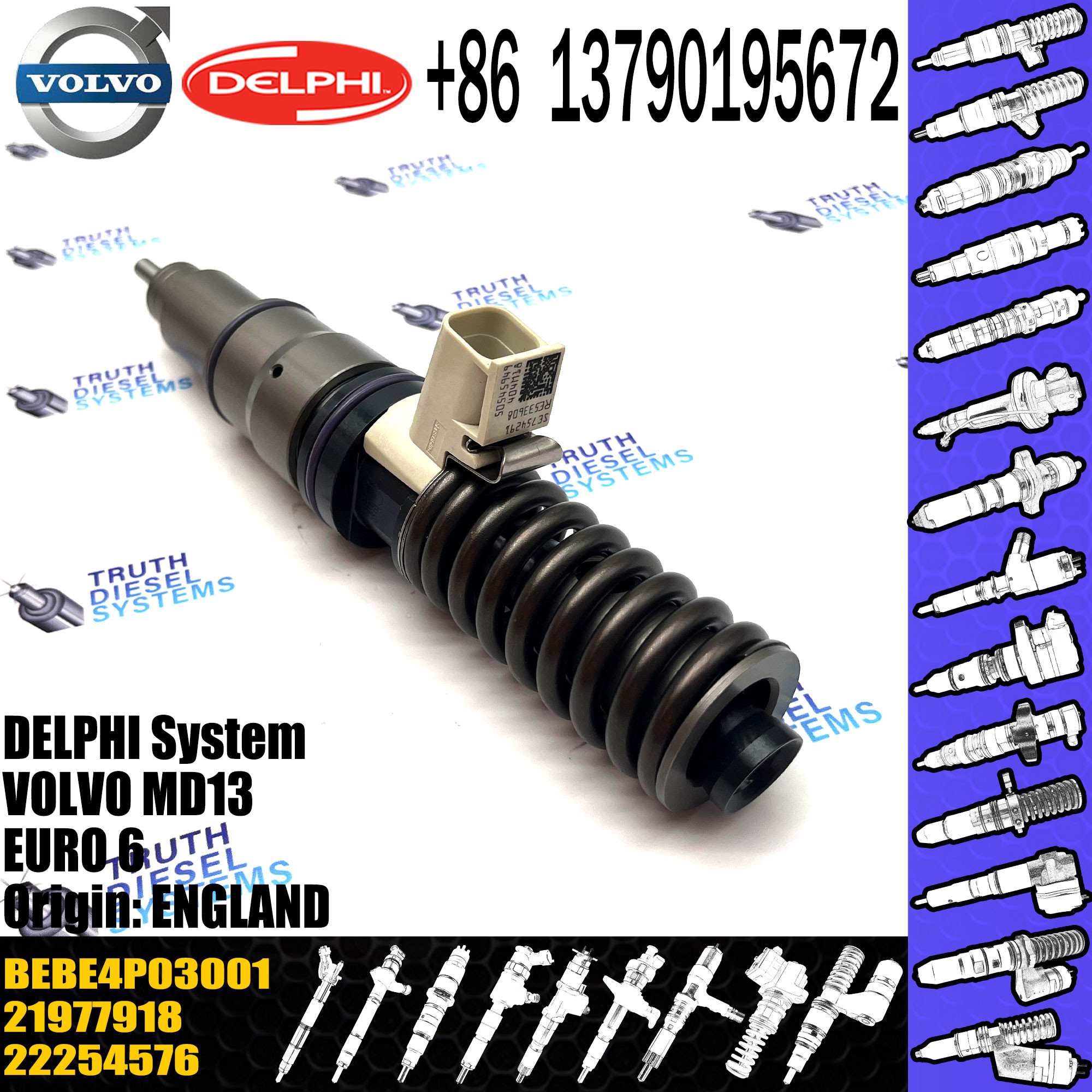 Großverkauf-Dieselkraftstoff-Injektor 21977918 22254576 BEBE4P03001 für ...